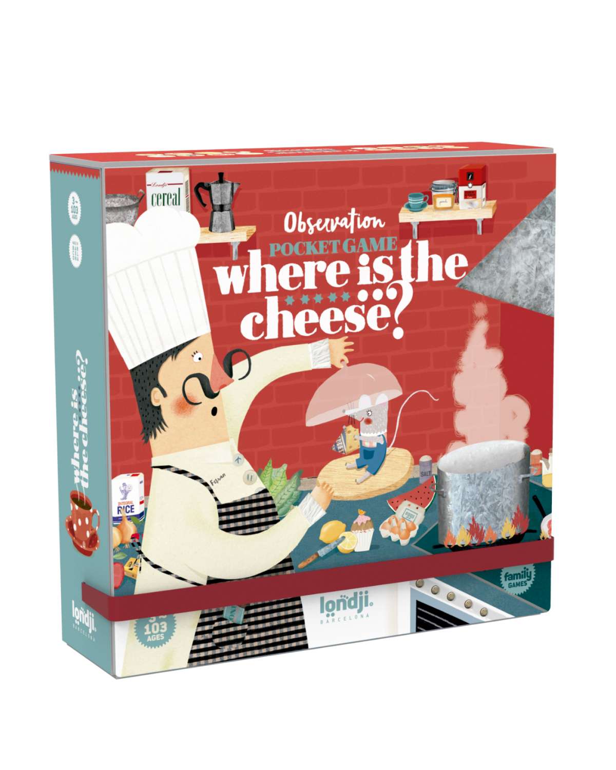 Familie Brettspill Barn 3år+ | Londji - Where is the Cheese